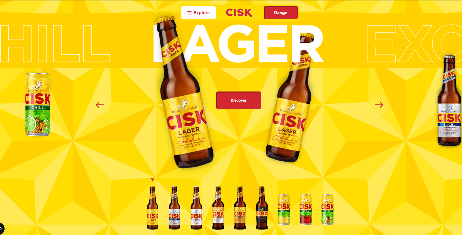 New website for iconic Maltese beer brand Cisk