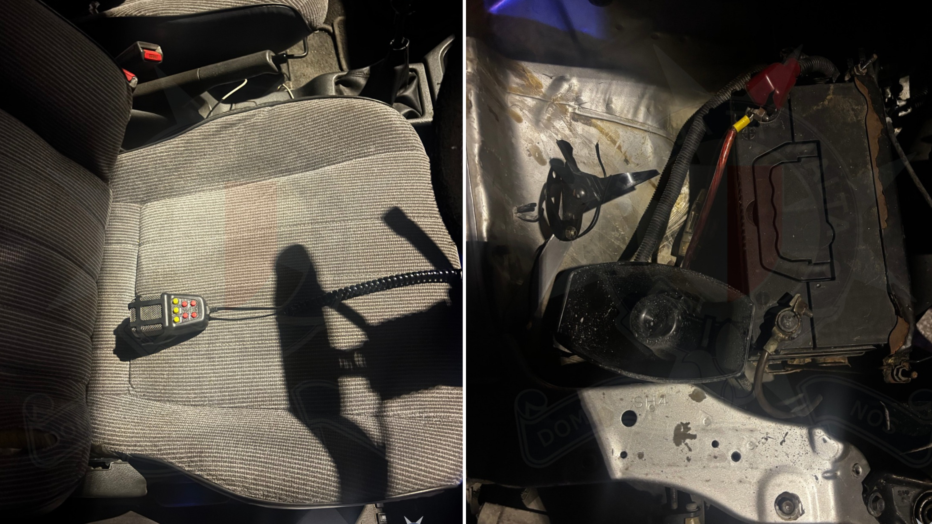 Police confiscate 21-year-old's car fitted with emergency siren