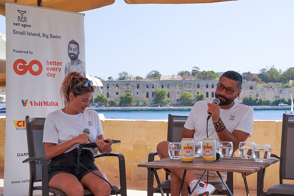 Cisk 0.0 proud to support Neil Agius’ next attempt at world record swim