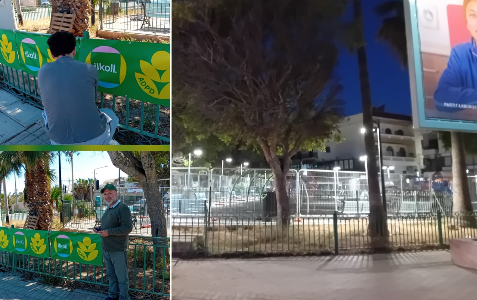 ADPD banners stolen in Marsaskala