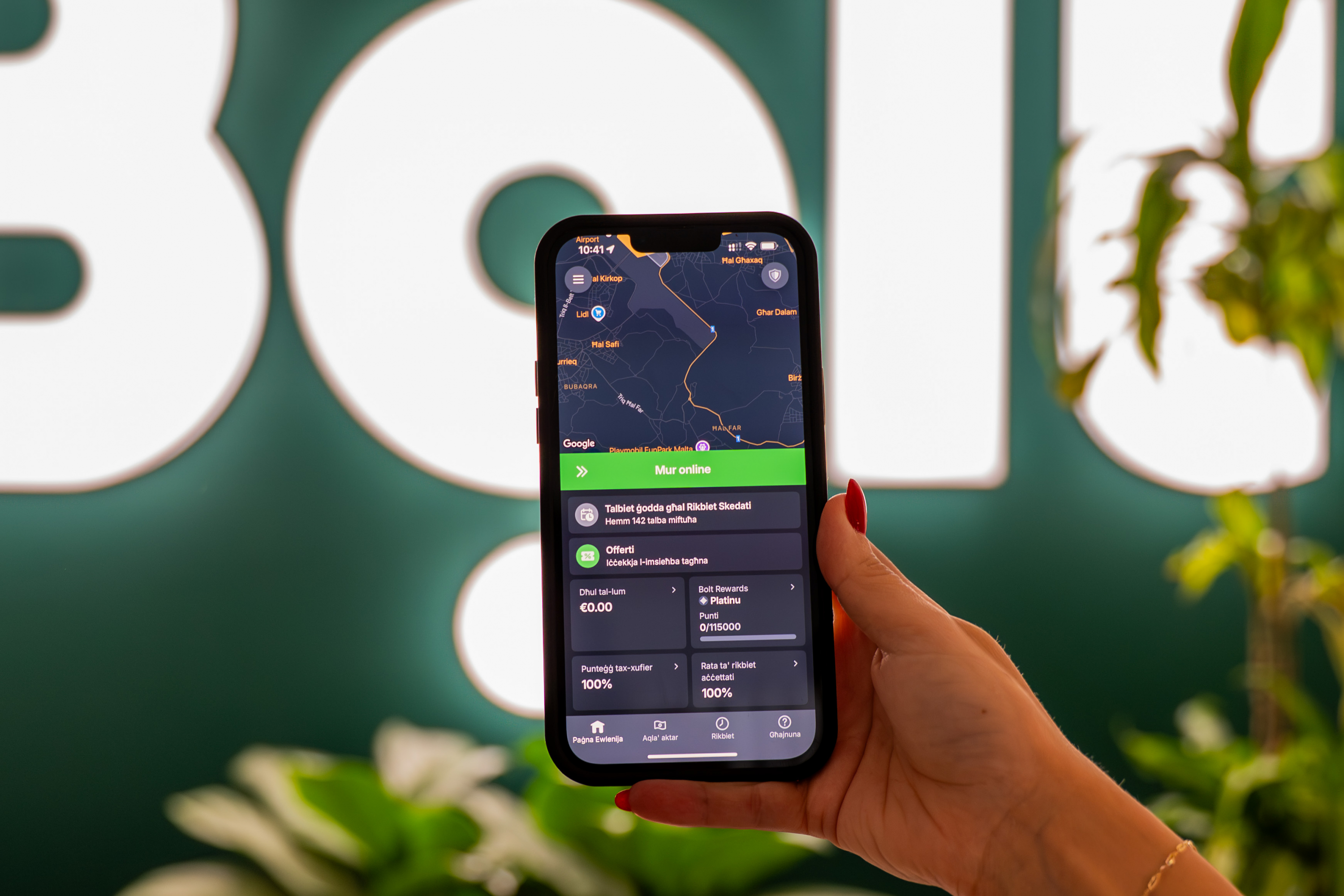 Bolt becomes the first ride-hailing app available in Maltese