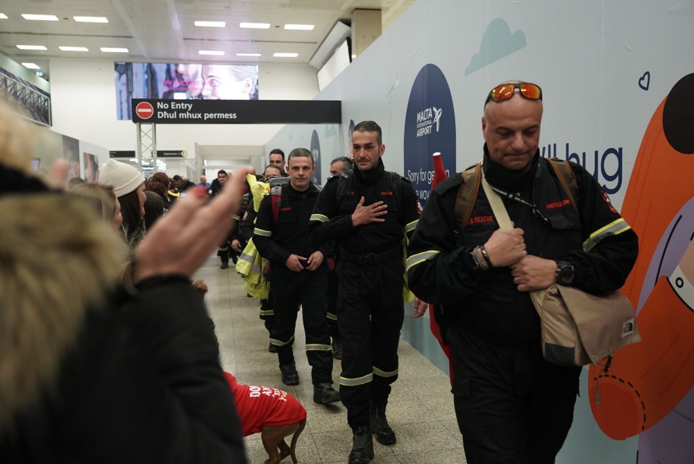 CPD team back in Malta from Turkey quake zone: ‘We recovered 18 dead ...