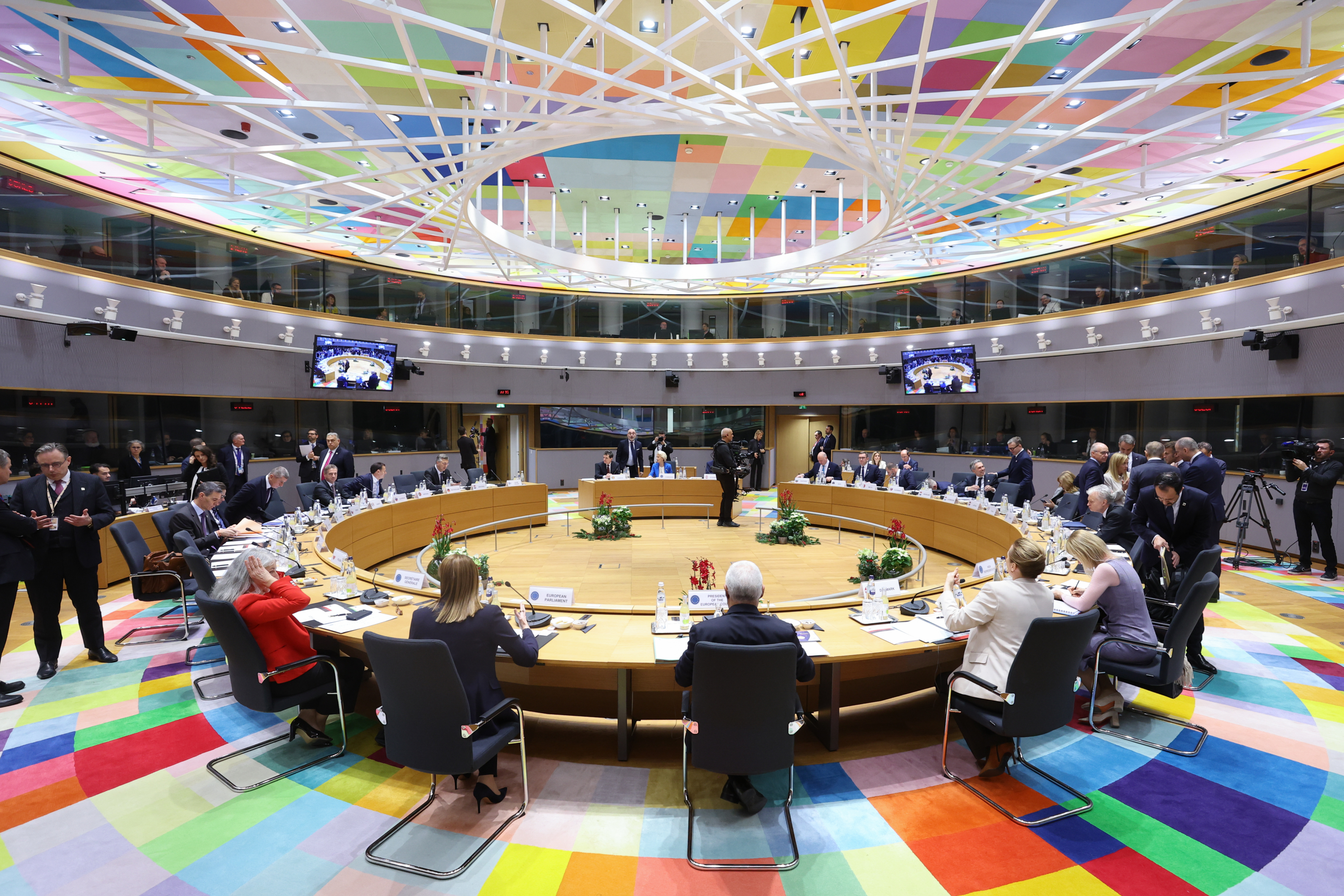 EU leaders agree on €90 billion loan for Ukraine but Russia won’t be ...
