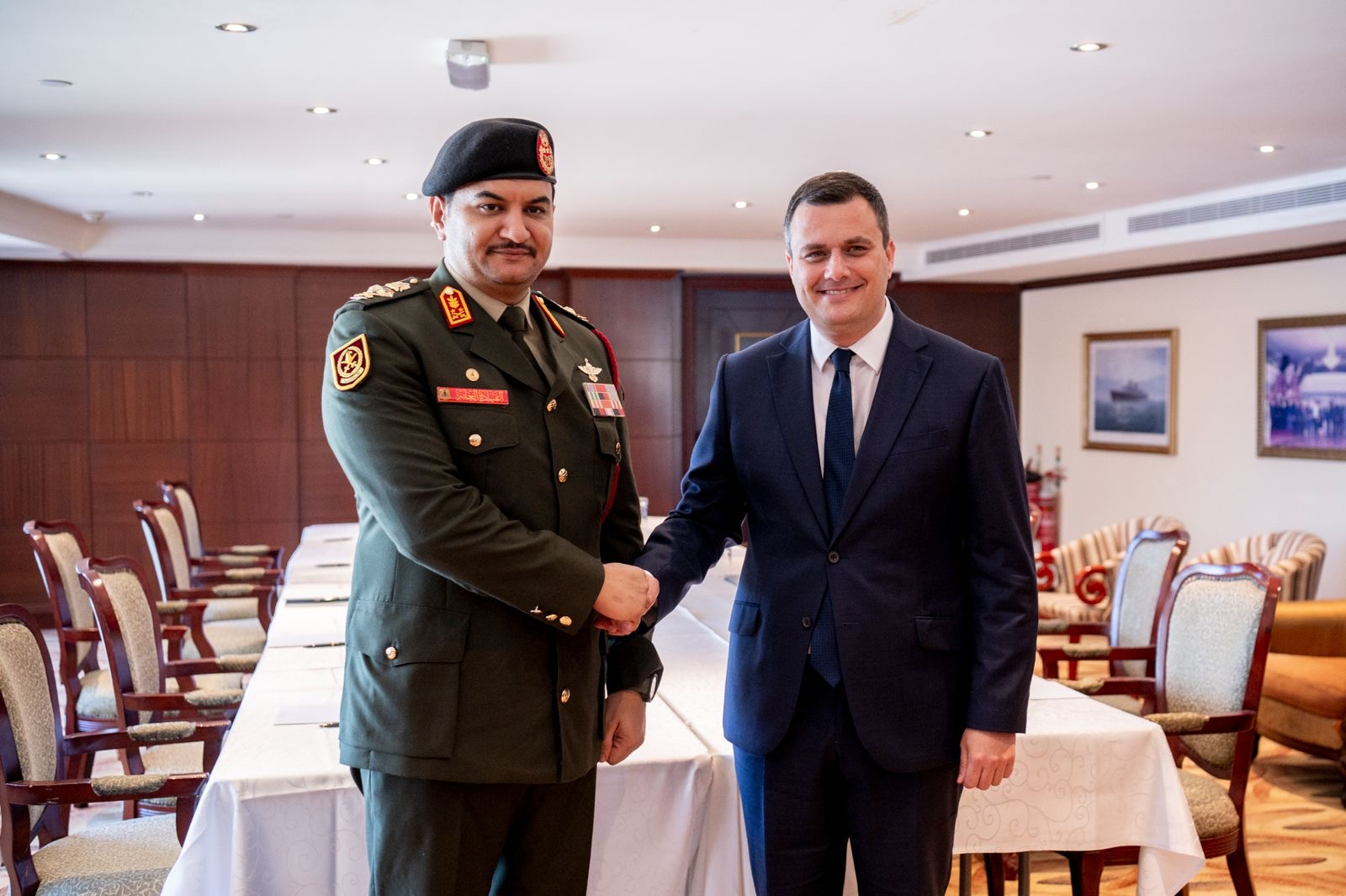 Ian Borg and Joseph Muscat meet eastern Libya’s army deputy chief ...