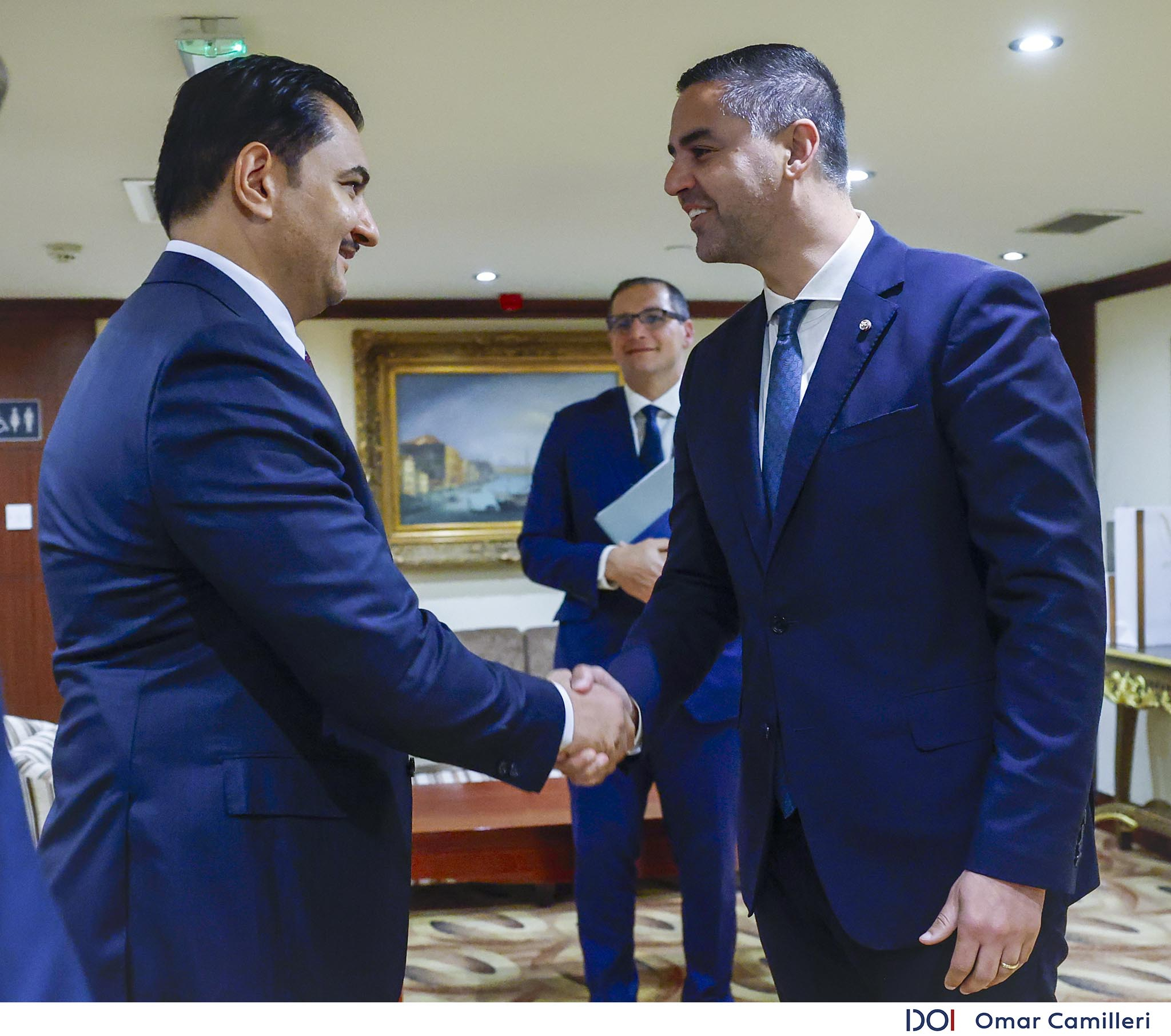 Ian Borg and Joseph Muscat meet eastern Libya’s army deputy chief ...