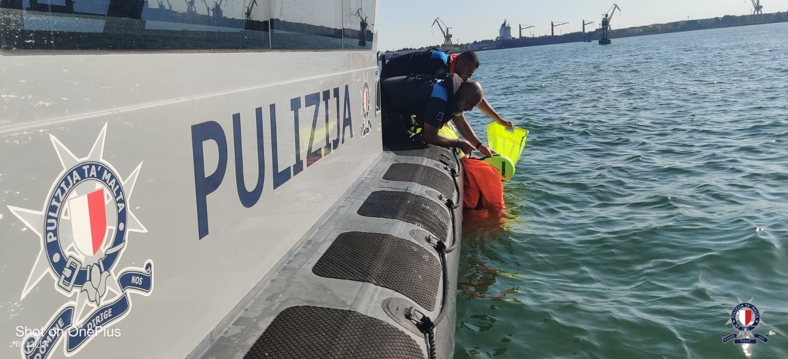 Four Maltese police officers participating in Frontex-led maritime ...