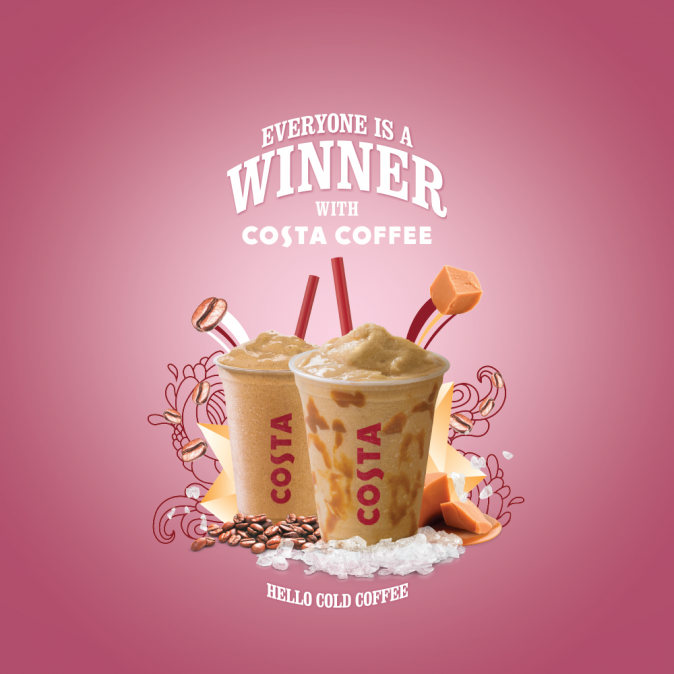 Gourmet Today - Portal re-skin introduces Costa Ice campaign