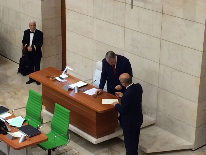 Edwin Vassallo, Peter Micallef attend their first sitting this legislature