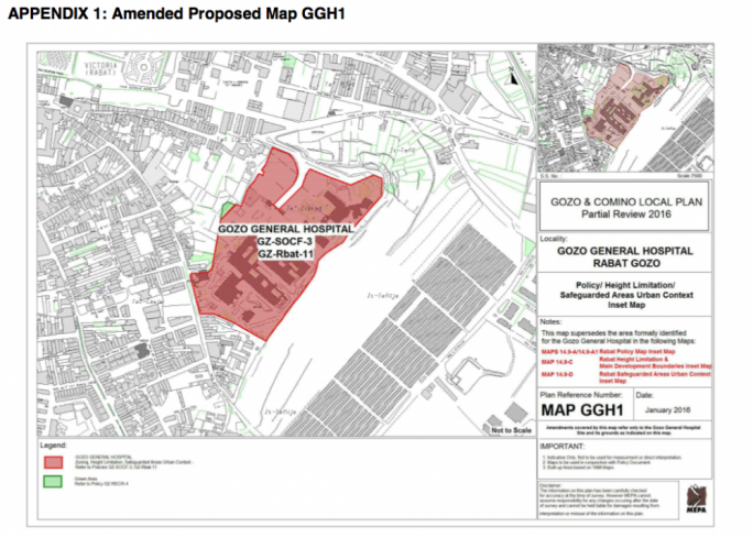 New planning policy for Gozo hospital issued for consultation ...