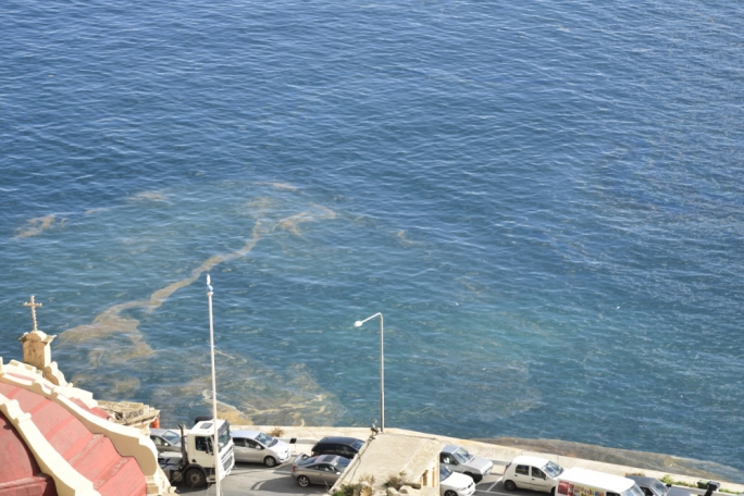 Major oil spill spreads across Grand Harbour