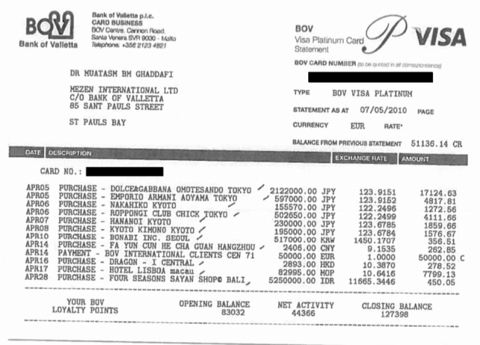 ‘He never left home without his BOV platinum’ – a glimpse into ...