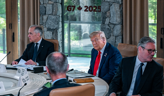 Trump leaves G7 summit early, White House says he is dealing with ...