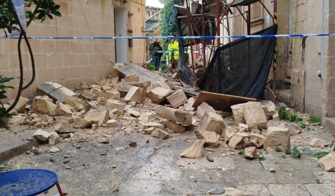 PN slams government's failure to act after partial house collapse in Birgu