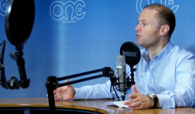 Joseph Muscat back on party media for radio interview
