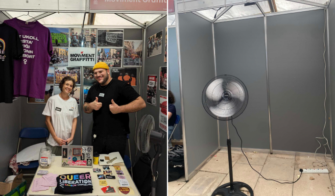 Updated | KSU gives Moviment Graffitti stand back, but still bans ...