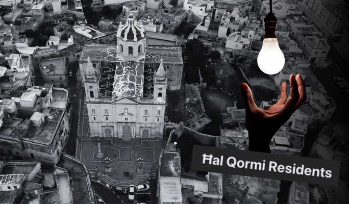 Community spirit shines bright during blackouts as Qormi residents ...
