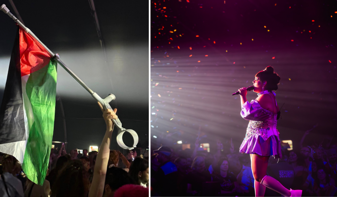 Netta Barzilai greeted with cries of 'Free Palestine' during EuroPride ...