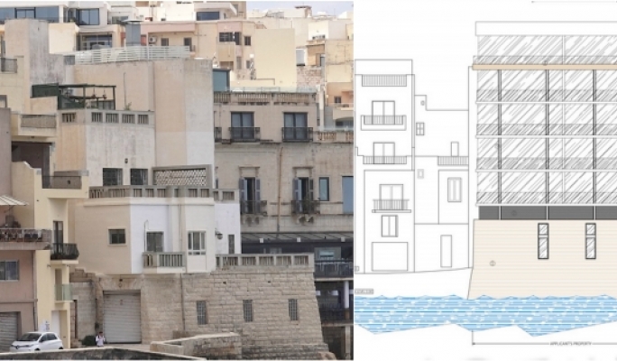 Balluta seaside house earmarked for five-storey development ...