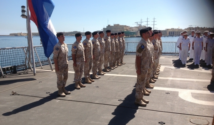 AFM soldiers welcomed home - MaltaToday.com.mt