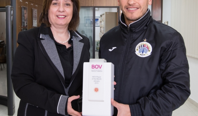 Hibernians’ Andrew Cohen wins January BOV Player of the month award ...