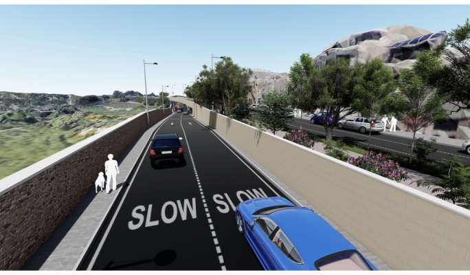 Central Link Project final plans shift controversial new road further ...
