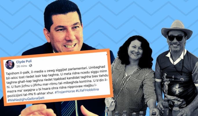 Clyde Puli calls Marlene Farrugia a viper over ‘F’ghoxx il-PN’ chant ...