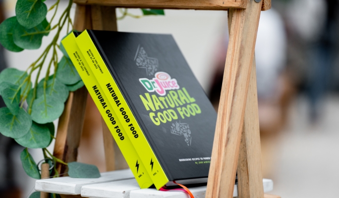 Dr. Juice unveils first cookbook, ‘Natural Good Food’