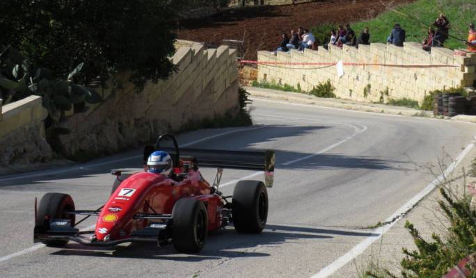 Fabio Baldacchino takes top spot at Gnejna Hillclimb