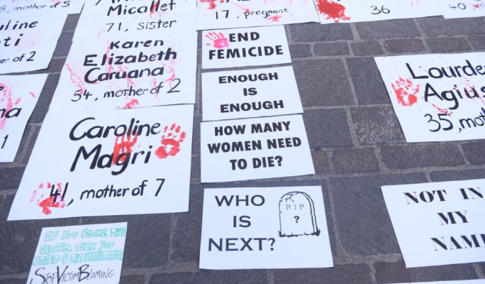 Maria Lourdes Agius was strangled to death, court hears