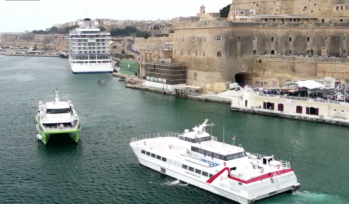 New fast ferry schedule starts today