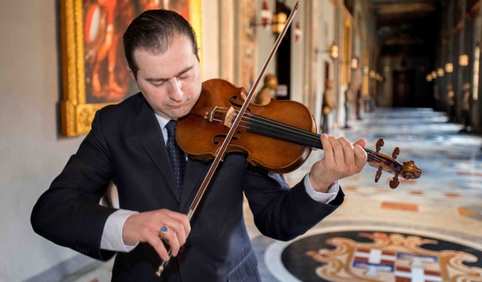 Rare violin unveiled in Valletta - MaltaToday.com.mt