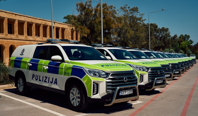 Police force receives 12 new off-road vehicles