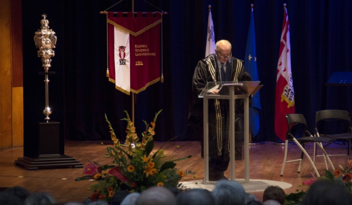 University rector Alfred Vella outlined communication and reading as ...