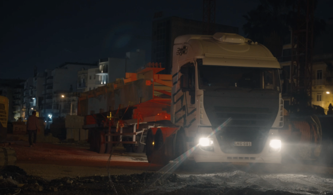 First steel structures for new Msida Creek flyover arrive on site