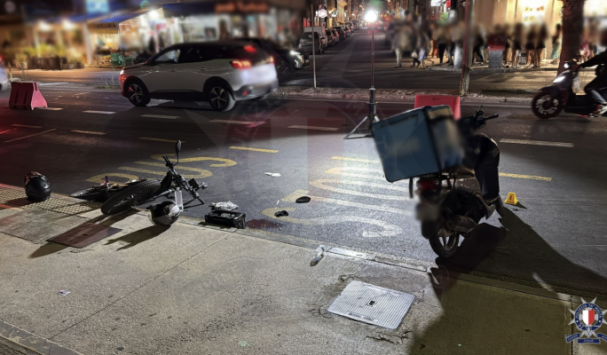 Motorcyclist suffers grievous injuries in Gzira traffic collision