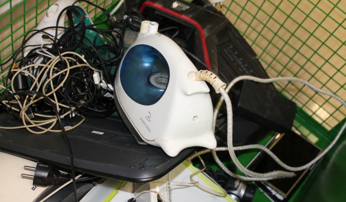 Trolleys introduced for disposal of waste electric and electronic equipment